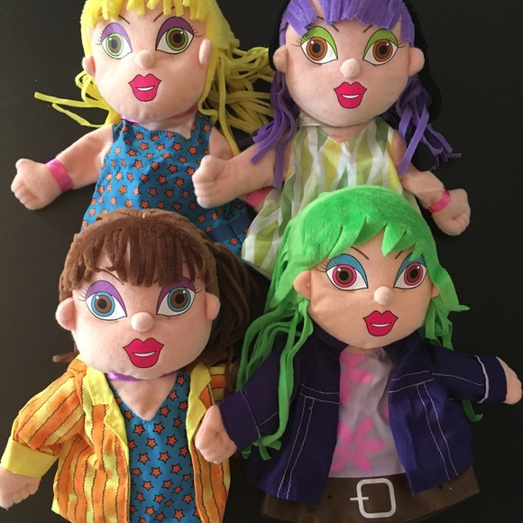 Lillian Vernon | Toys | Lillian Vernon Girl Diva Hand Puppets Set Of 4 ...